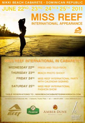 Chicas Miss Reef International visitan Nikki Beach Cabarete - BOHIONEWS