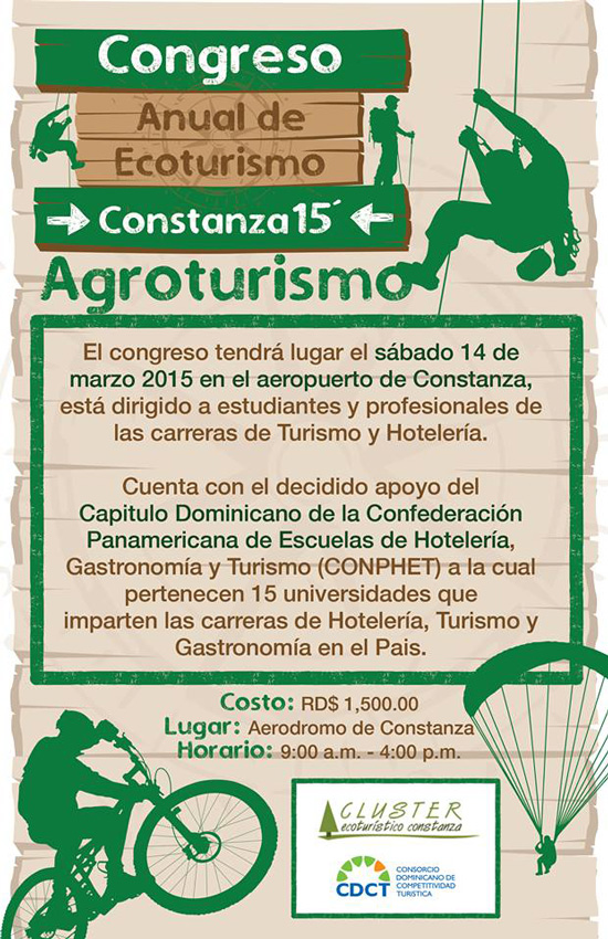 CDCT, Clúster Ecoturístico de Constanza y el CONPHET invitan al Primer ...